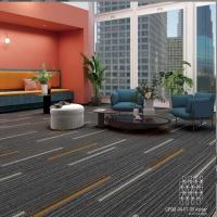 China Soundproof Flame Retardant Polypropylene Commercial Floor Mat 50x50cm 5mm for sale