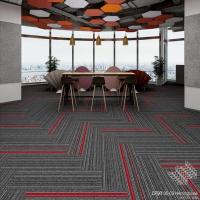 China Soundproof Flame Retardant Polypropylene Commercial Floor Mat 50x50cm 5mm for sale