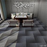 China Soundproof Flame Retardant Cement Floor Commercial Mat 50x50cm Polypropylene for sale