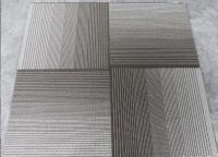 China Soundproof Flame Retardant Cement Floor Commercial Mat 50x50cm Polypropylene for sale