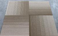 China Soundproof Flame Retardant Cement Floor Commercial Mat 50x50cm Polypropylene for sale
