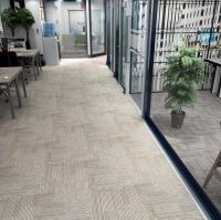 China Customizable Polypropylene Splicing Floor Mat 50x50cm for Commercial Living Room Hotel for sale