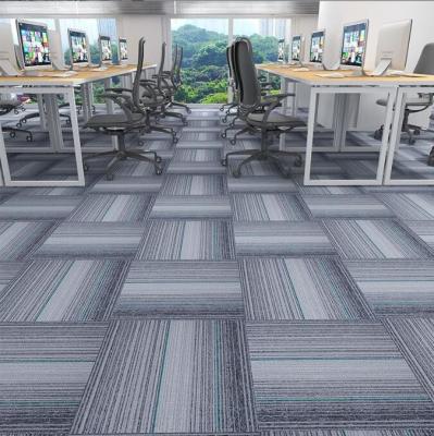 China Customizable Polypropylene Splicing Floor Mat 50x50cm for Commercial Living Room Hotel for sale