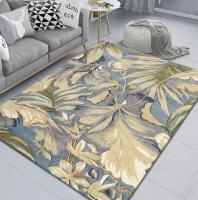 China Hand Painted Printed Crystal Velvet Tatami Mat Machine Washable 80x120cm Living Room Carpet for sale