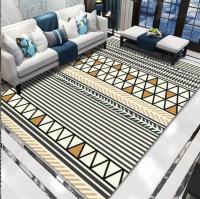 China Machine Washable Crystal Velvet Living Room Floor Carpet 80x120cm Custom Size for sale
