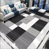 China Machine Washable Crystal Velvet Living Room Floor Carpet 80x120cm Custom Size for sale
