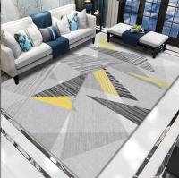 China Crystal Velvet Living Room Floor Carpet 200x300cm Machine Washable Polyester Rug for sale