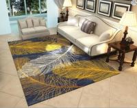 China Crystal Velvet Living Room Floor Carpet 200x300cm Machine Washable Polyester Rug for sale