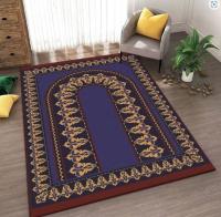 China Crystal Velvet Polyester Fiber Floor Carpet 80x120cm Machine Washable Living Room Rug for sale