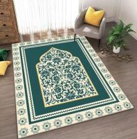 China Crystal Velvet Polyester Fiber Floor Carpet 80x120cm Machine Washable Living Room Rug for sale