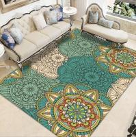 China Chinese Classical Soft Velvet Living Room Carpet 200x300cm Machine Washable Polyester Fiber for sale
