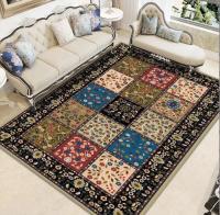 China Chinese Classical Soft Velvet Living Room Carpet 200x300cm Machine Washable Polyester Fiber for sale