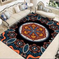 China Chinese Classical Soft Velvet Living Room Carpet 200x300cm Machine Washable Polyester Fiber for sale