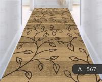 China Customizable 3D Grass Mat Polyester Floor Mat for Entry Door Corridor Stairway Commercial Use 60cm Width for sale