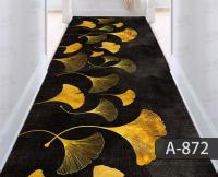 China Customizable 3D Grass Mat Polyester Floor Mat for Entry Door Corridor Stairway Commercial Use 60cm Width for sale