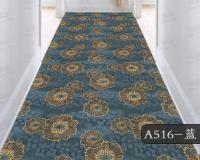 China Customizable 3D Grass Mat Polyester Floor Mat for Entry Door Corridor Stairway Commercial Use 60cm Width for sale