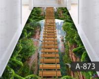 China Customizable 3D Grass Mat Polyester Floor Mat for Entry Door Corridor Stairway Commercial Use 60cm Width for sale