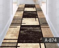 China Customizable 3D Grass Mat Polyester Floor Mat for Entry Door Corridor Stairway Commercial Use 60cm Width for sale