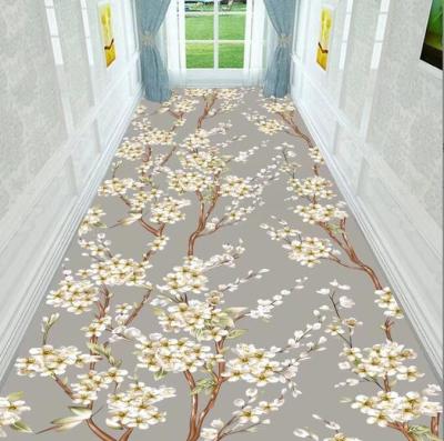 China Customizable Polyester Commercial Floor Mat 60-200cm Width for Hotel Entrance Stairway for sale