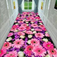 China Customizable Polyester Commercial Floor Mat 60-200cm Width for Hotel Entrance Stairway for sale