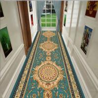 China Customizable Polyester Hotel Entrance Floor Mat 60x80cm Commercial Carpet for Stairway Corridor for sale