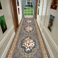 China Customizable Polyester Hotel Entrance Floor Mat 60x80cm Commercial Carpet for Stairway Corridor for sale