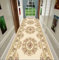 China Customizable Polyester Hotel Entrance Floor Mat 60x80cm Commercial Carpet for Stairway Corridor for sale
