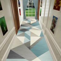 China 90cm Width Commercial Floor Mat Entrance Corridor Stairway Hotel Polyester Rug for sale