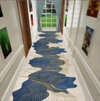 China 90cm Width Commercial Floor Mat Entrance Corridor Stairway Hotel Polyester Rug for sale