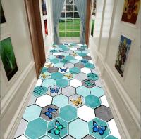 China 90cm Width Commercial Floor Mat Entrance Corridor Stairway Hotel Polyester Rug for sale