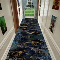 China 90cm Width Commercial Floor Mat Entrance Corridor Stairway Hotel Polyester Rug for sale