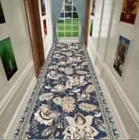 China 90cm Width Commercial Floor Mat Entrance Corridor Stairway Hotel Polyester Rug for sale