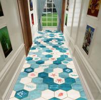 China 90cm Width Commercial Floor Mat Entrance Corridor Stairway Hotel Polyester Rug for sale