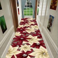 China 90cm Width Commercial Floor Mat Entrance Corridor Stairway Hotel Polyester Rug for sale