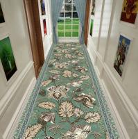 China 90cm Width Commercial Floor Mat Entrance Corridor Stairway Hotel Polyester Rug for sale