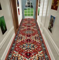 China 90cm Width Commercial Floor Mat Entrance Corridor Stairway Hotel Polyester Rug for sale