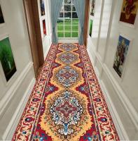 China 90cm Width Commercial Floor Mat Entrance Corridor Stairway Hotel Polyester Rug for sale