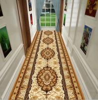 China 90cm Width Commercial Floor Mat Entrance Corridor Stairway Hotel Polyester Rug for sale