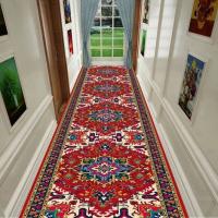 China 90cm Width Commercial Floor Mat Entrance Corridor Stairway Hotel Polyester Rug for sale