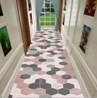 China Polyester Fiber Commercial Floor Mat 60cm to 200cm Width for Hotel Entrance Corridor Stairway for sale