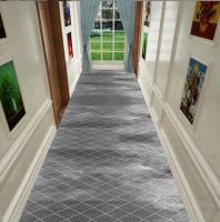 China Polyester Fiber Commercial Floor Mat 60cm to 200cm Width for Hotel Entrance Corridor Stairway for sale