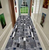 China Polyester Fiber Commercial Floor Mat 60cm to 200cm Width for Hotel Entrance Corridor Stairway for sale