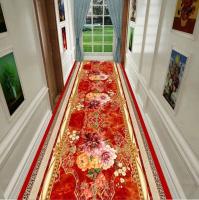 China Polyester Fiber Commercial Floor Mat 60cm to 200cm Width for Hotel Entrance Corridor Stairway for sale