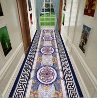 China Polyester Fiber Commercial Floor Mat 60cm to 200cm Width for Hotel Entrance Corridor Stairway for sale