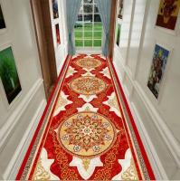 China Polyester Fiber Commercial Floor Mat 60cm to 200cm Width for Hotel Entrance Corridor Stairway for sale