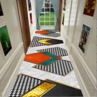 China Commercial Entrance Corridor Stairway Hotel Floor Mat 100cm Width Polyester for sale