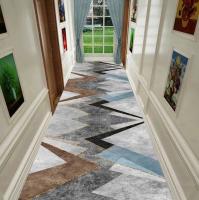China Commercial Entrance Corridor Stairway Hotel Floor Mat 100cm Width Polyester for sale
