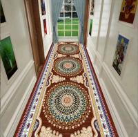 China Commercial Entrance Corridor Stairway Hotel Floor Mat 100cm Width Polyester for sale