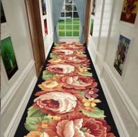 China Commercial Entrance Corridor Stairway Hotel Floor Mat 100cm Width Polyester for sale