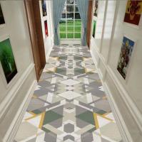China Rectangle Commercial Floor Mat 60x80cm Polyester Entrance Corridor Hotel Large for sale
